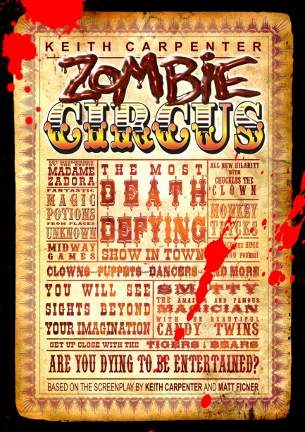 Zombie Circus Book by Keith Carpenter